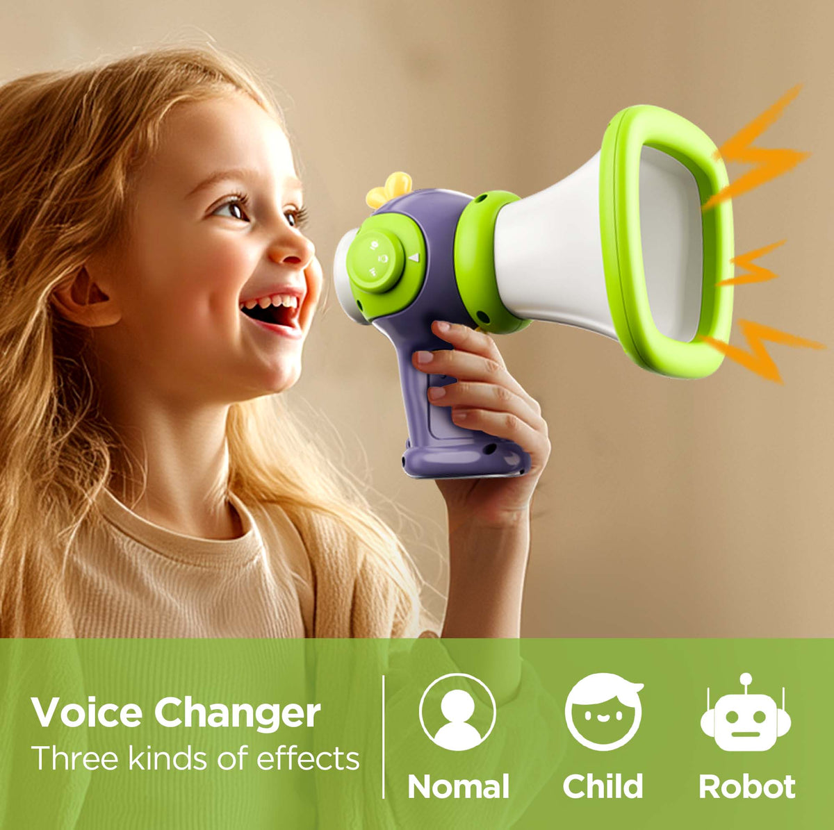 Kids Voice Changer Toy – iPlay iLearn Toys