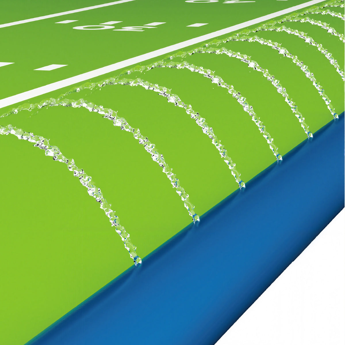 Touchdown Splash - Football Themed Water Slide – iPlay iLearn Toys
