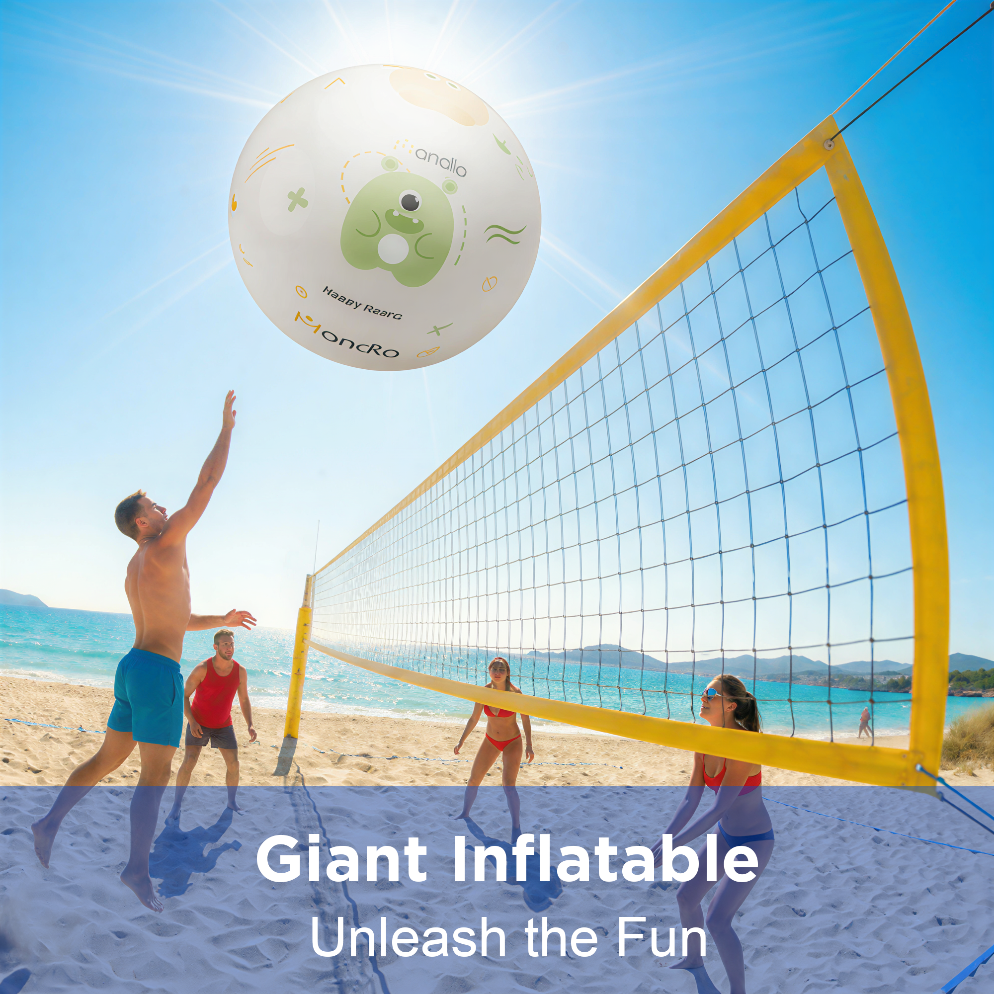 Kids Large Beach Ball Toy – iPlay iLearn Toys